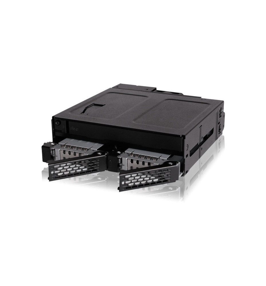 2 x 2,5" SAS / SATA SSD / HDD i (Ultra) Slim ODD do zewnętrznej wnęki 5 ...